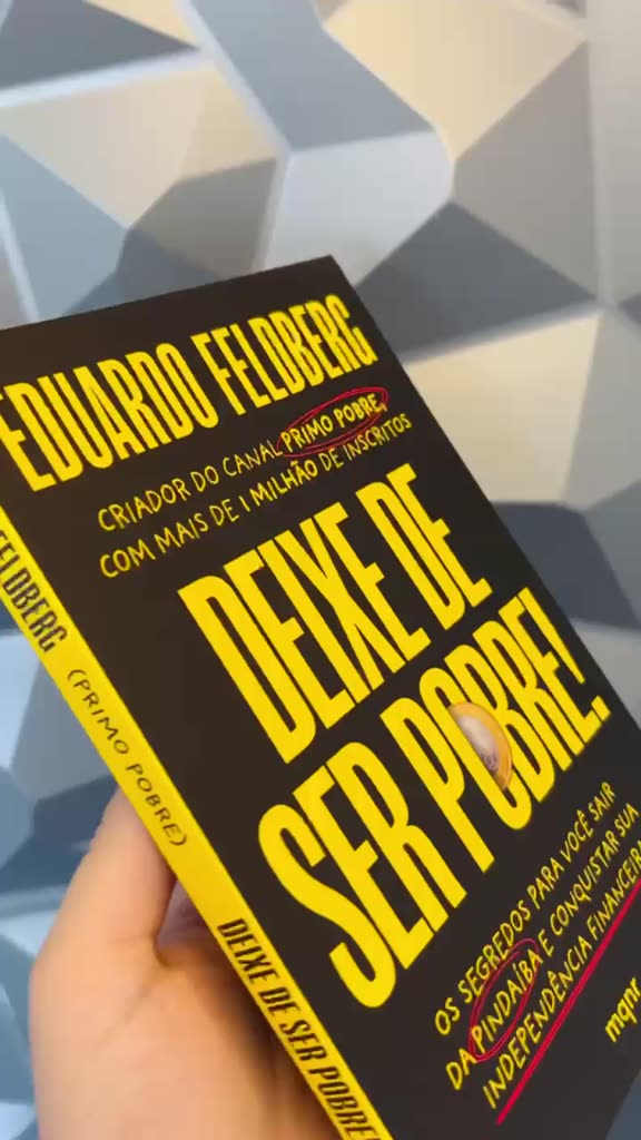Livro Primo Pobre Deixe De Ser Pobre Eduardo Feldberg Shopee Brasil