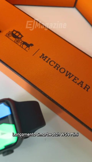 Relógio Smartwatch W59 Pro Mini Series 9 Pulsos Finos Tam 41mm Feminino Masculino | Shopee Brasil