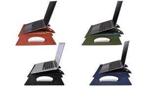 Laptop Saco De Manga Para Macbook Air Pro Couro PU 13/16 Polegada ...