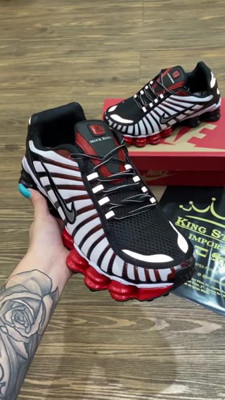 Tenis amortecido 12 molas estilo mandrake cria nike envio gratuito 10% ...