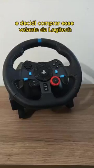 Novo Open Box - Volante Logitech G29 P/ PC, PS3, PS4, PS5 + 6 Meses de ...