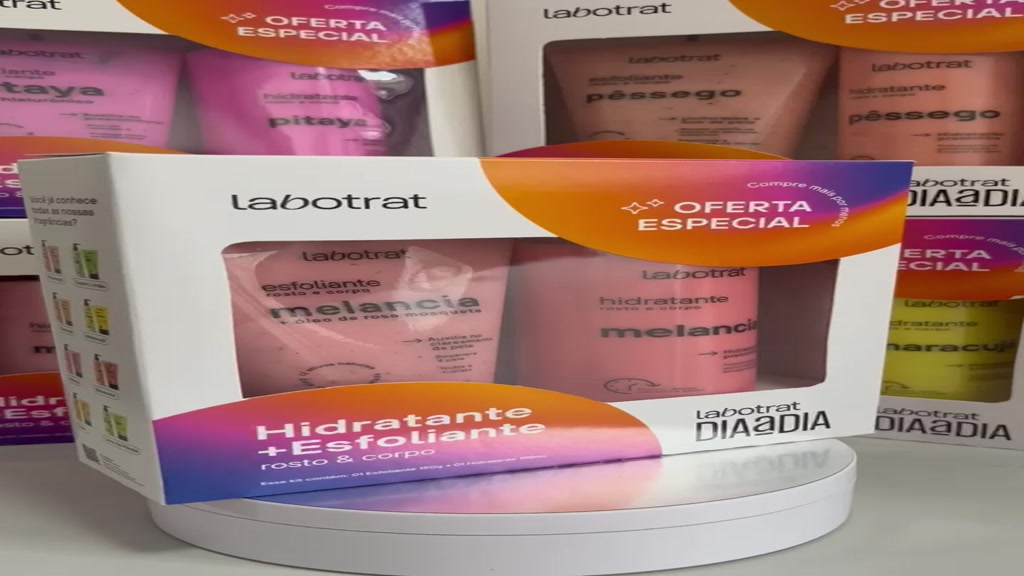 Kit Esfoliante 150g + Hidratante 190g Labotrat | Shopee Brasil