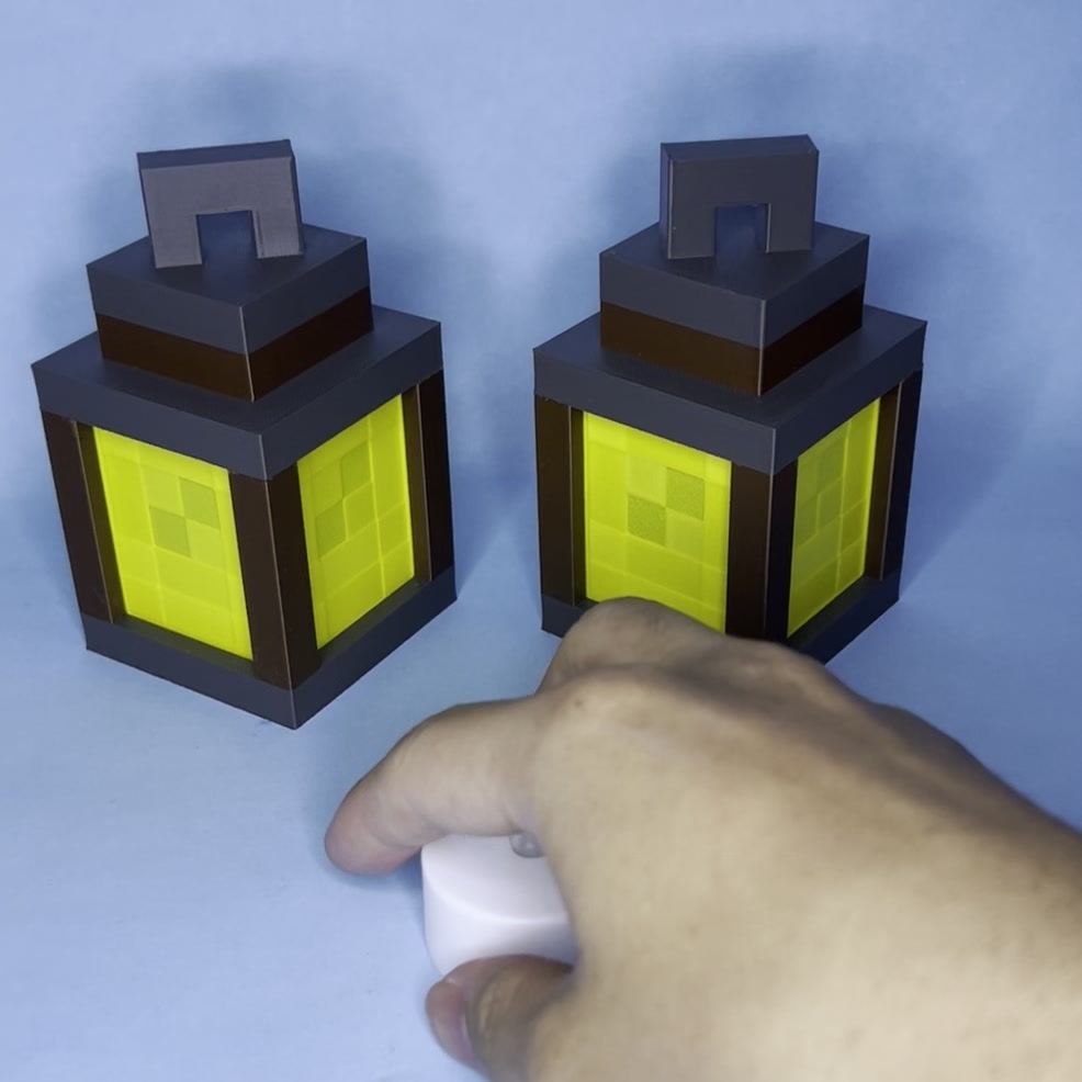 Luminária Abajur Minecraft Lampião Decorativo Gamer Presente para Filho ...