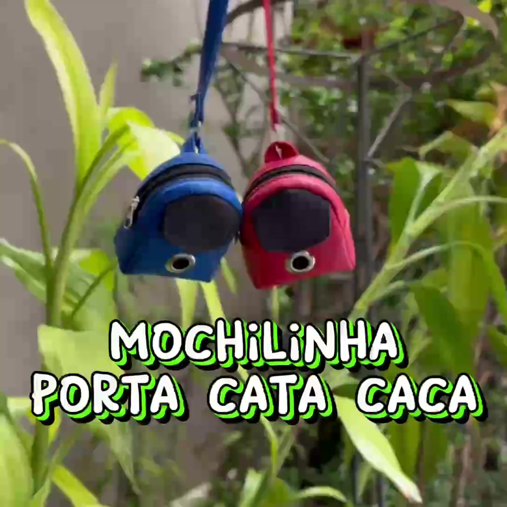 Petse Mochilinha Porta Cata Caca | Shopee Brasil
