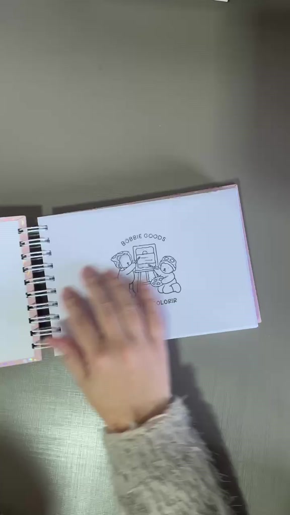 Livro de Colorir Bobbie Goods 100 Folhas ou 50 Folhas 180Gramatura ...