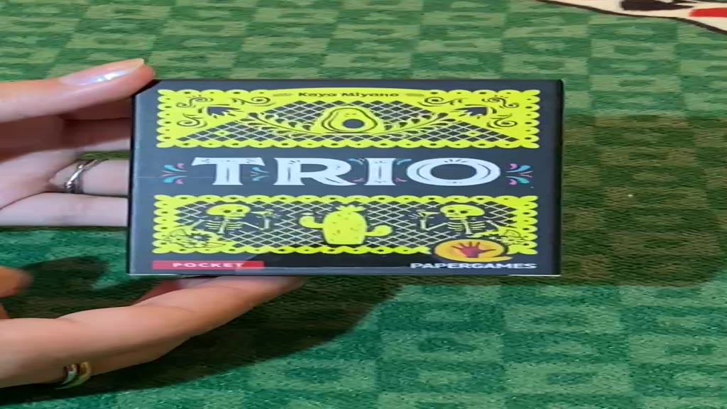 Trio - Papergames Jogo | Shopee Brasil
