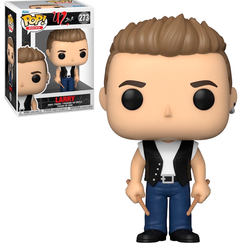 FUNKO POP ROCKS U2 - LARRY 273 | Shopee Brasil