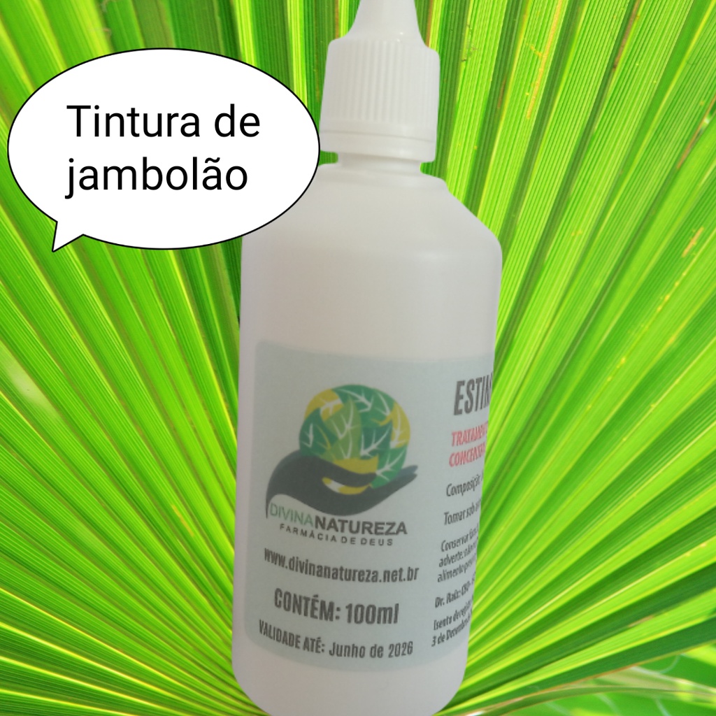Jambolão tintura (100ml) | Shopee Brasil