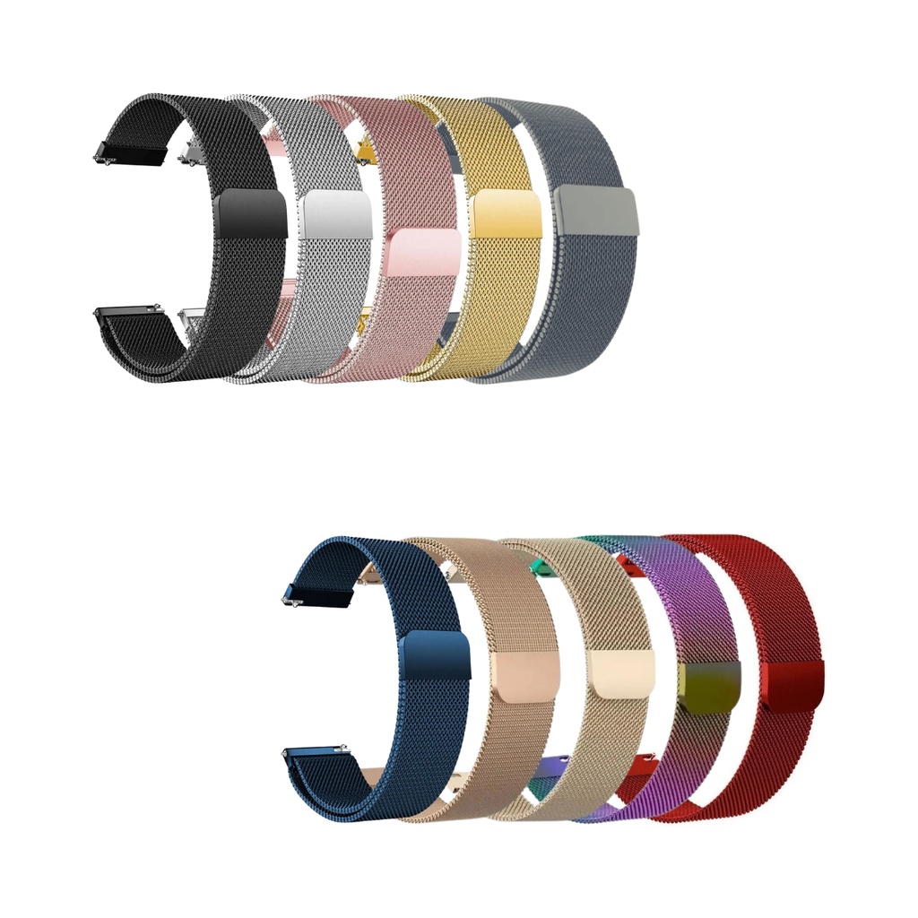 Pulseira Acessório Para Smartwatch Relógio Inteligente Milanês Milanese ...