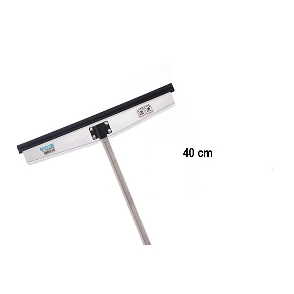 Rodo 40 Cm de Limpeza Prossional Aluminio S/Cabo C/Rosca Sanches ...