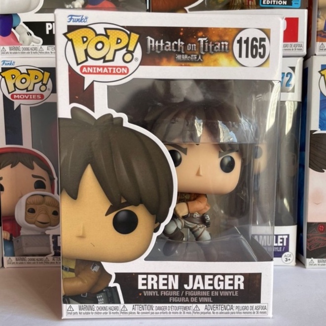 Funko Pop! Eren Jaeger - Attack On Titan #1165 | Shopee Brasil