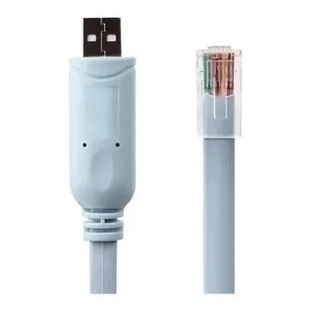 Cabo Console Usb Rj45 Azul Terminal Switch Roteador Cisco | Shopee Brasil