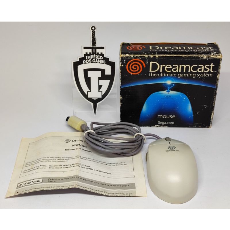 Mouse - Dreamcast - Original - Americano | Shopee Brasil