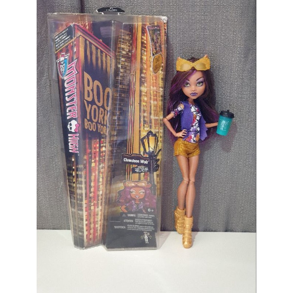 Monster High Clawdeen Wolf Boo York | Shopee Brasil