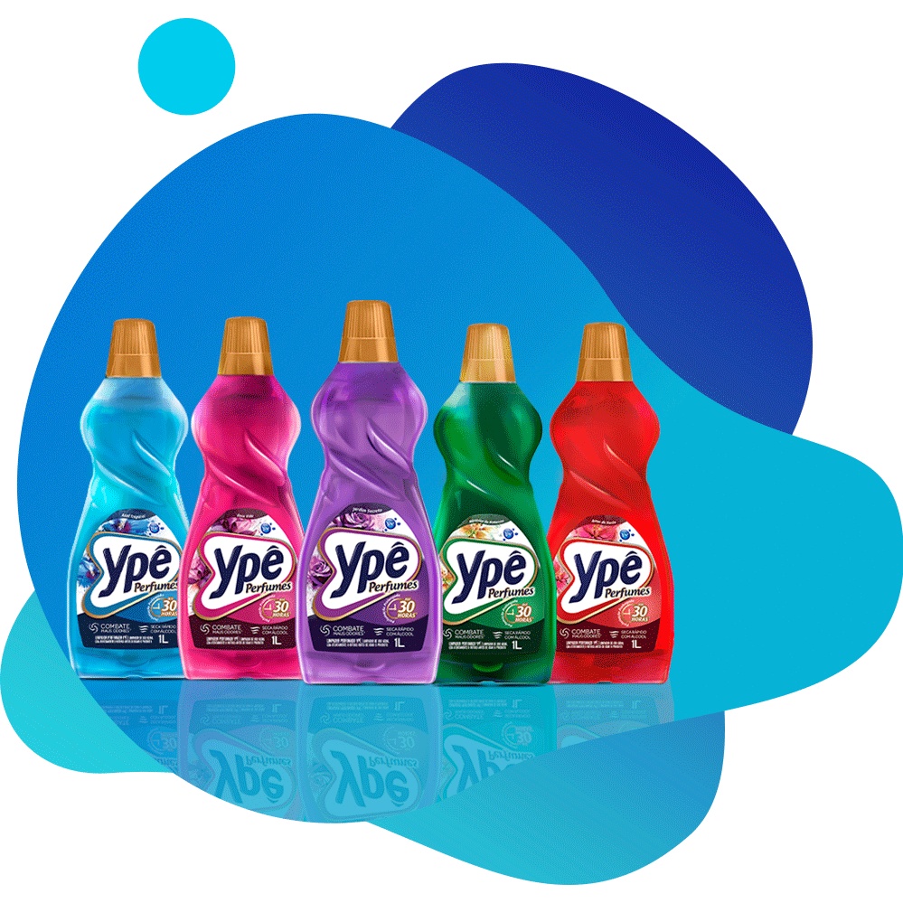 Limpadores Perfumados Ypê Perfumes 1L | Shopee Brasil