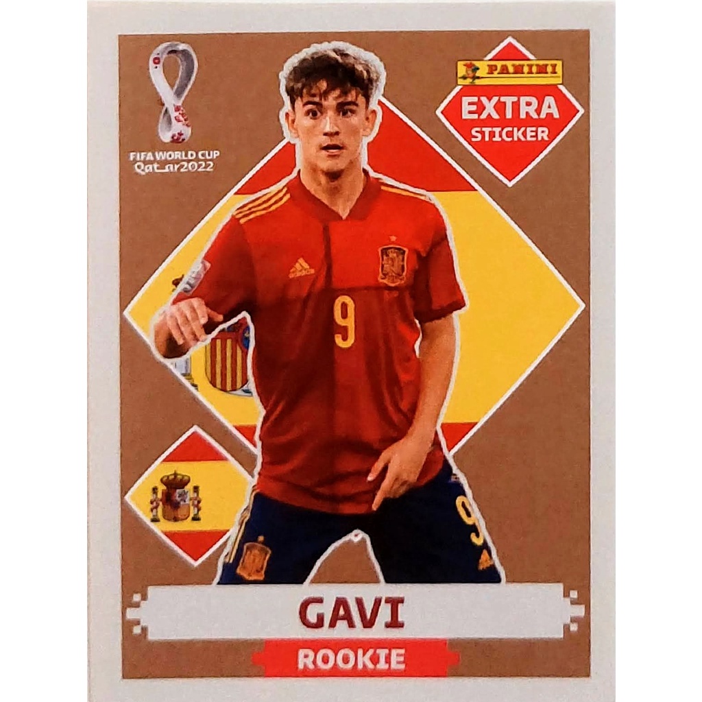 Figurinha Legend - Gavi - Bronze - Extra Sticker Original | Shopee Brasil