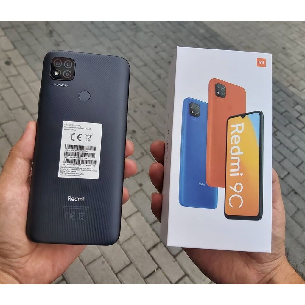 Celular Xiaomi Redmi 9C 64G Novo Lacrado - Escolha a Cor Conosco | Shopee Brasil