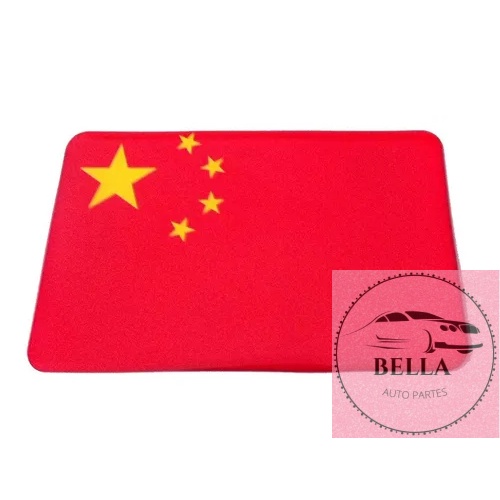 Emblema Resinado da bandeira da China ( pequeno ) | Shopee Brasil