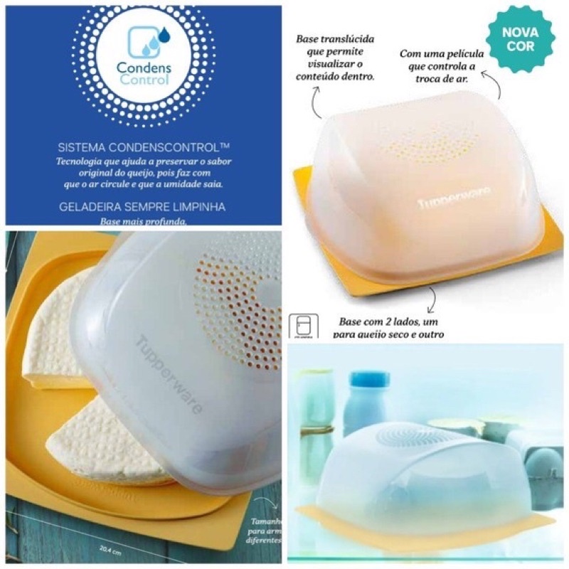 Smart Queijeira Pequena Tupperware | Shopee Brasil
