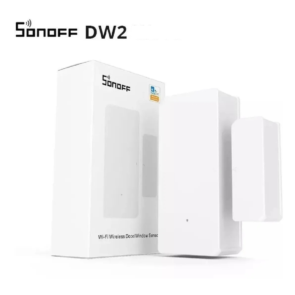 Sonoff Dw2 Sensor Porta Janela Inteligente Wifi Sonoff Alexa - Faz a Boa!