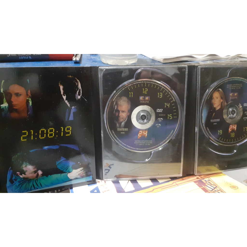 DVD-BOX -7 DISCOS- 24 HORAS 4a TEMPORADA -ORIGINAIS- RARO - | Shopee Brasil