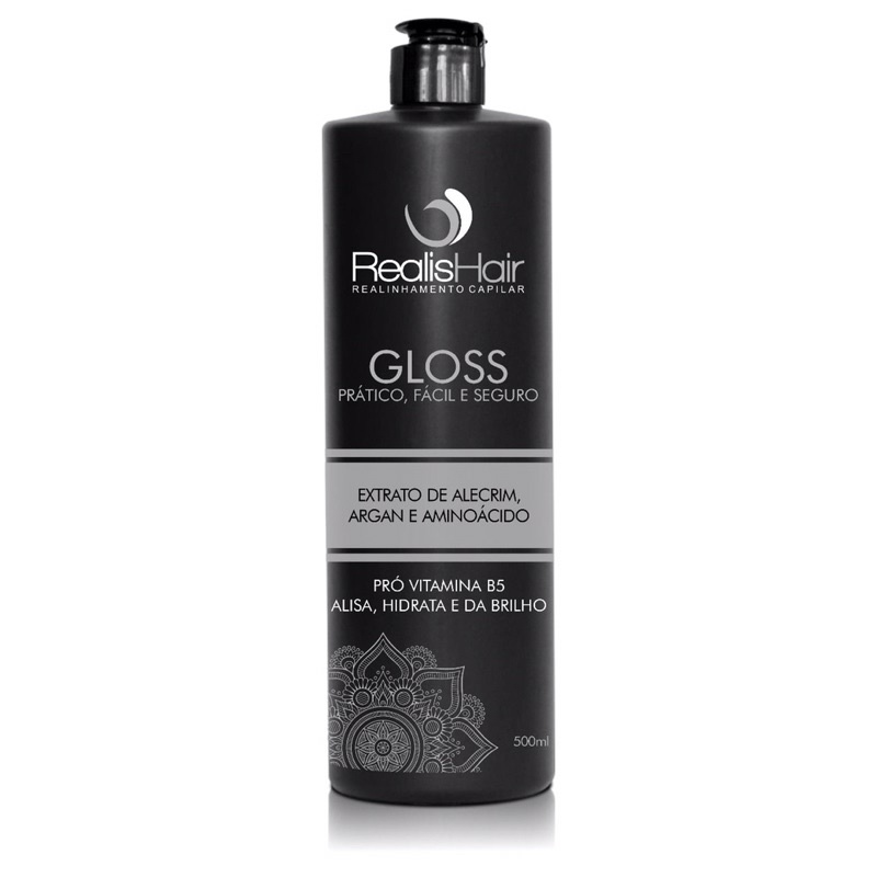 Escova Definitiva Zero De Formol Realishair Gloss Liso Extremoliss ...