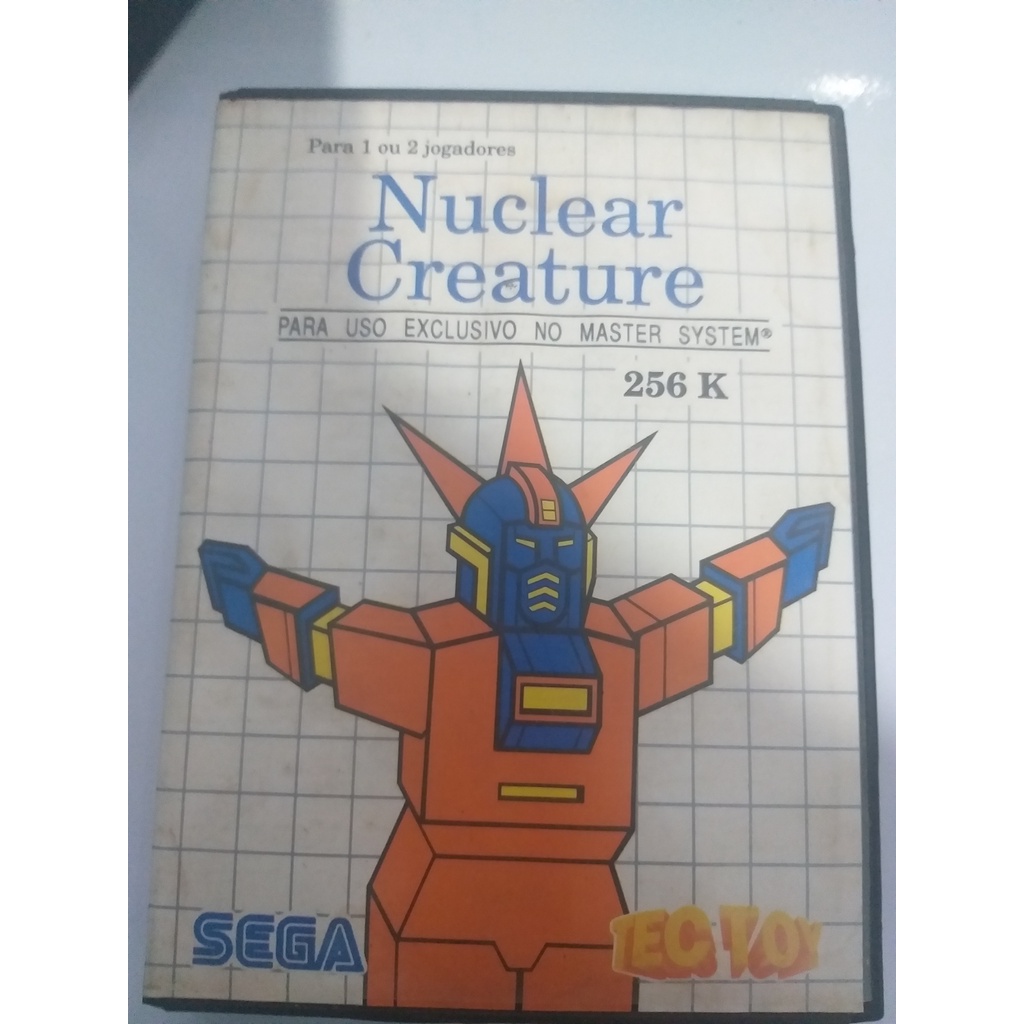 Nuclear Creature para Master System | Shopee Brasil