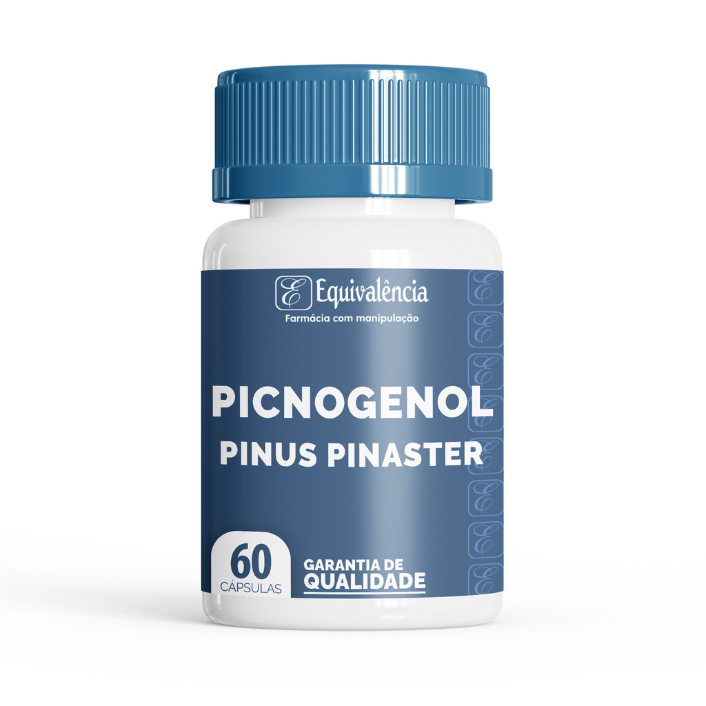 Picnogenol Pinus Pinaster 50mg - 60 Cápsulas | Shopee Brasil