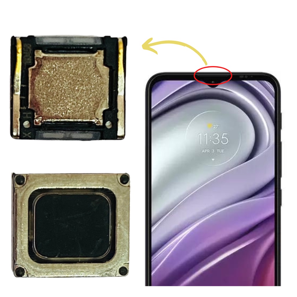 Alto Falante Auricular Ouvido Compatível Moto E7 Plus XT2081 | Shopee ...