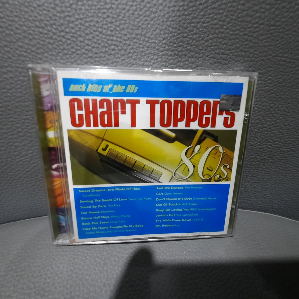 Cd Chart Toppers Rock Hits of The 80s | Shopee Brasil