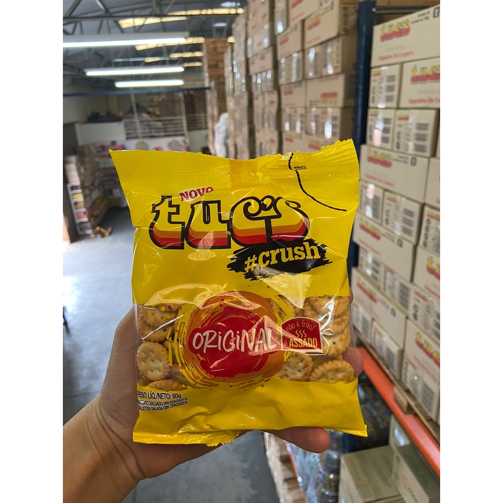 biscoito tucs salgada cx 40 un versão crush | Shopee Brasil