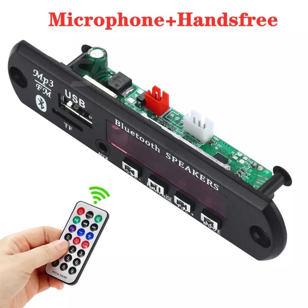 Placa Mp3 Decodificadora para Caixa Ativa Pendrive P2 Sd Fm | Shopee Brasil