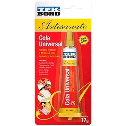 Cola Universal para Artesanato 17g Tek Bond (PROMOÇÃO) | Shopee Brasil