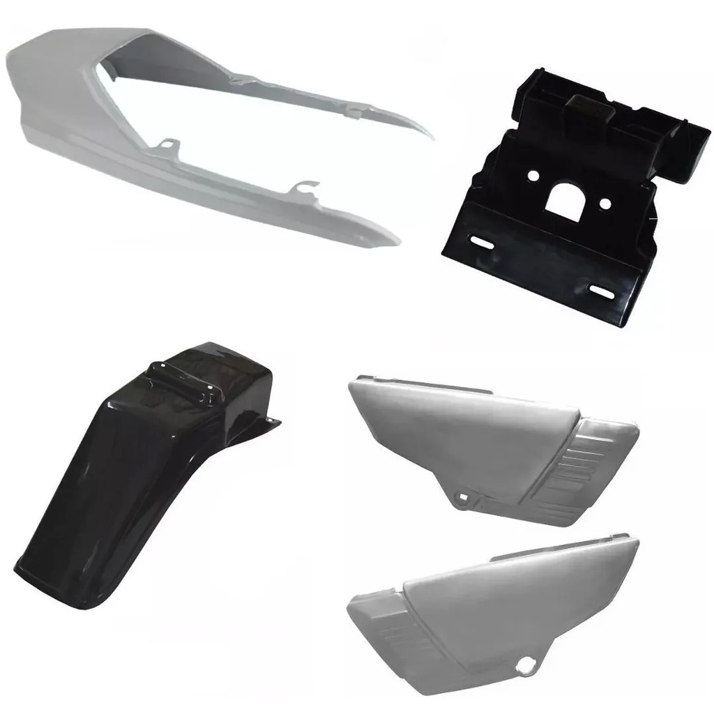 Kit Carenagem Sem Pintura Rd 125 / 135 | Shopee Brasil