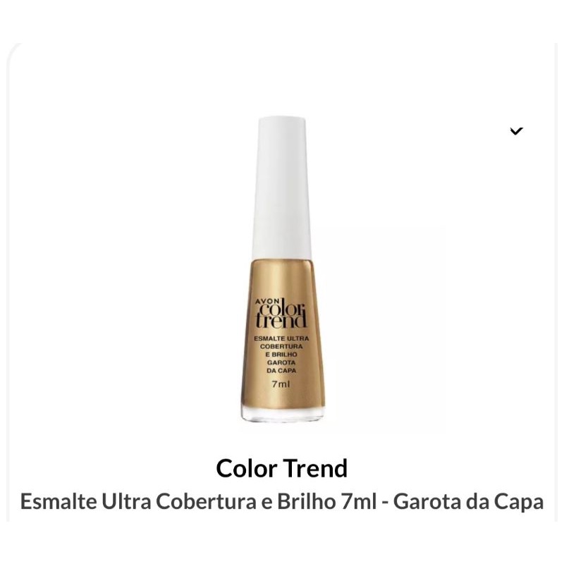 Esmalte Ultra Cobertura e Brilho Color Trend 7m | Shopee Brasil