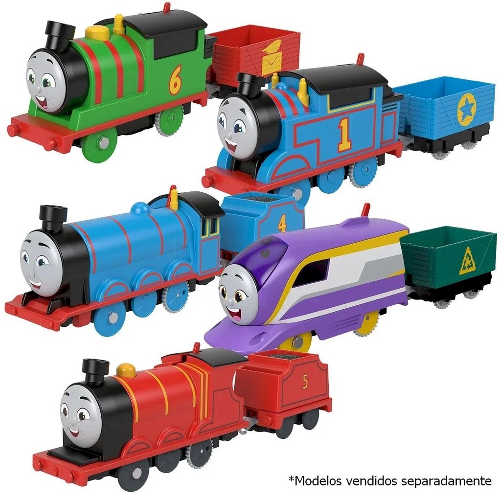 Trem Motorizado - Thomas E Seus Amigos - Fisher Price - Mattel | Shopee Brasil