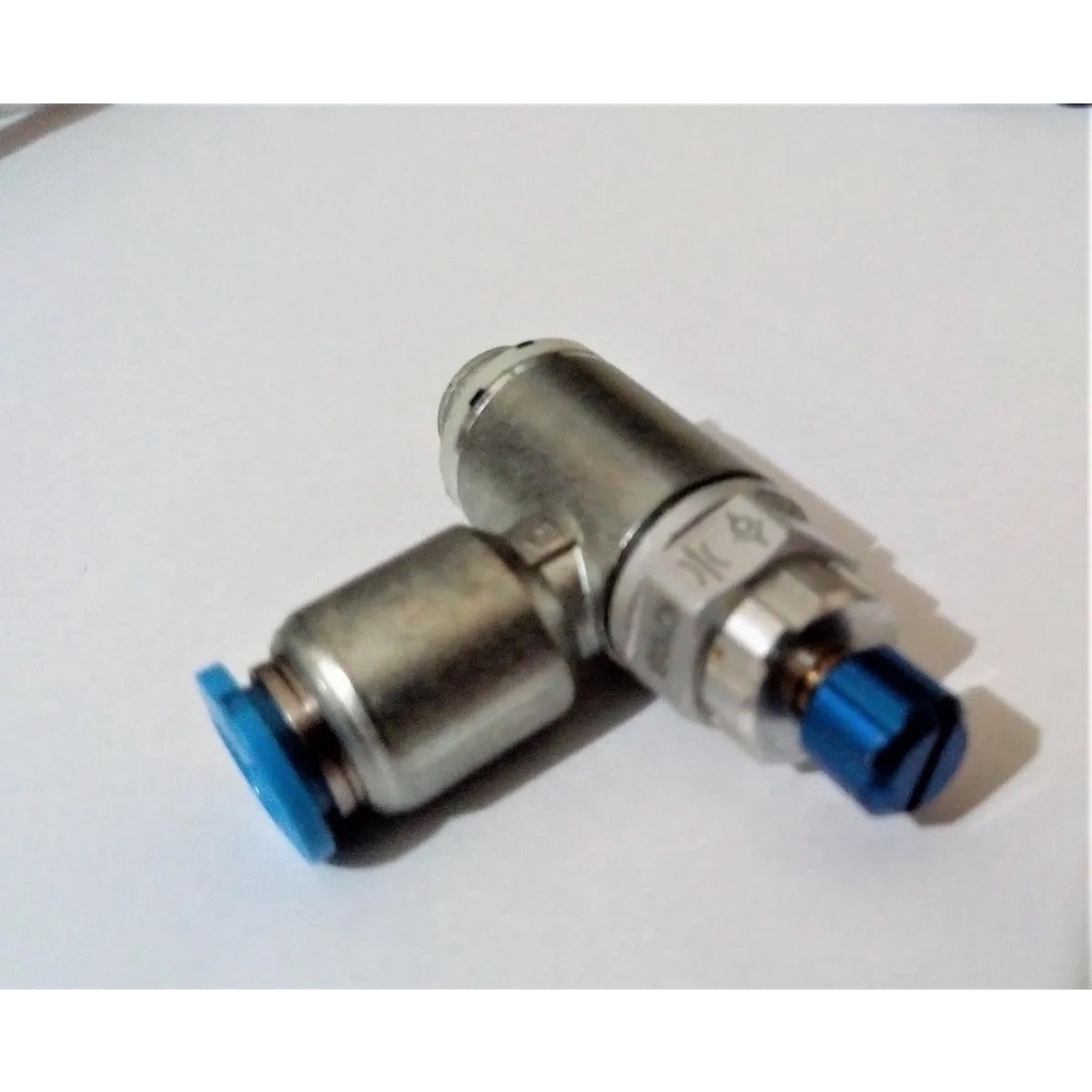 Válvula Reguladora De Fluxo Grla-1/8-qs-6-rs-d - Festo | Shopee Brasil