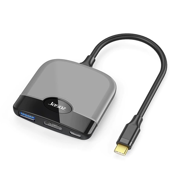 Hub Usb C Adaptador 3 Em 1 4k Hdmi Nintendo Switch Usb 3.0 | Shopee Brasil
