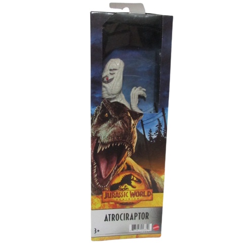 Brinquedo Dinossauro Jurassic Word ATROCIRAPTOR Cinza Mattel GWT54 ...