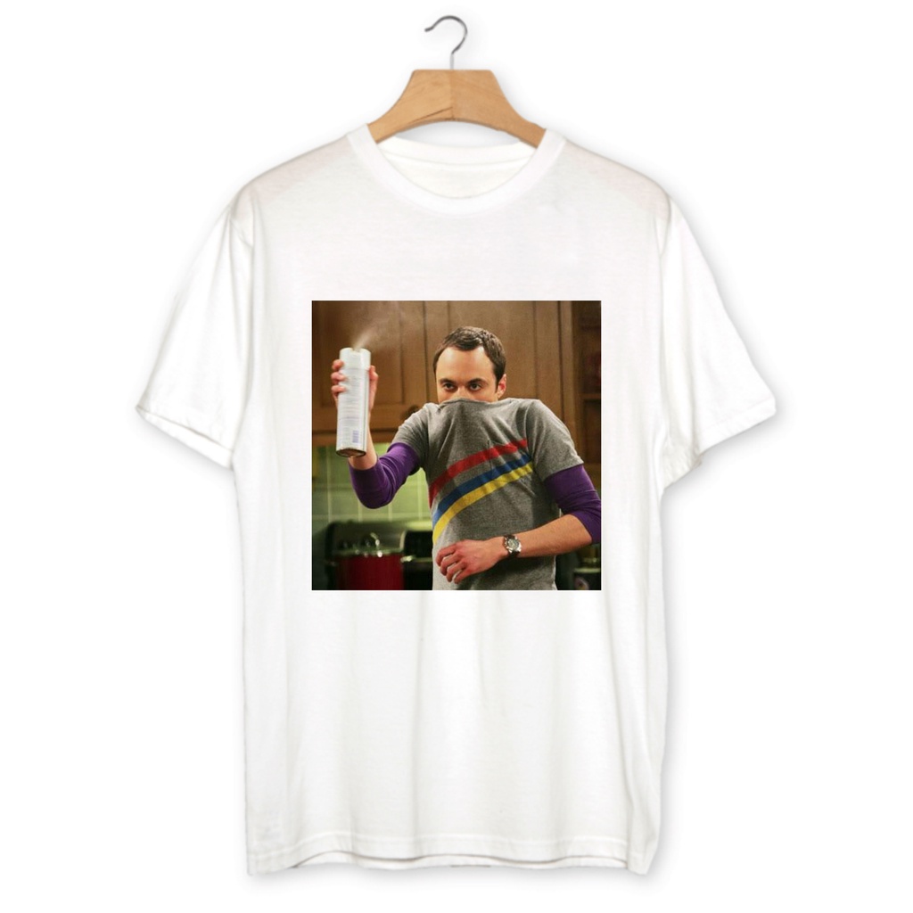 Camiseta The Big Bang Theory Sheldon Cooper Spray B833 | Shopee Brasil