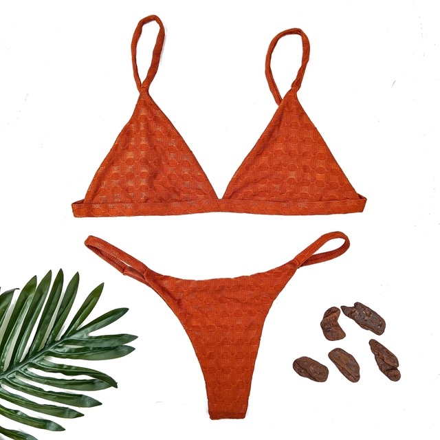 Conjunto Biquini Basic Telha Bubble Tira Top Fixo | Shopee Brasil