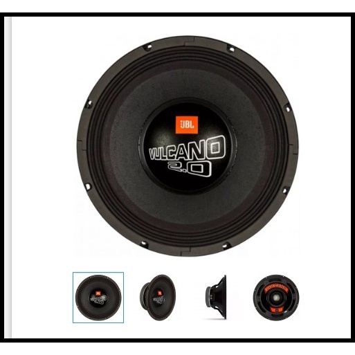 Alto Falante Subwoofer Jbl harman Vulcano ( PAR ) 15SWV2.0 1000Wrms 15 Polegadas | Shopee Brasil