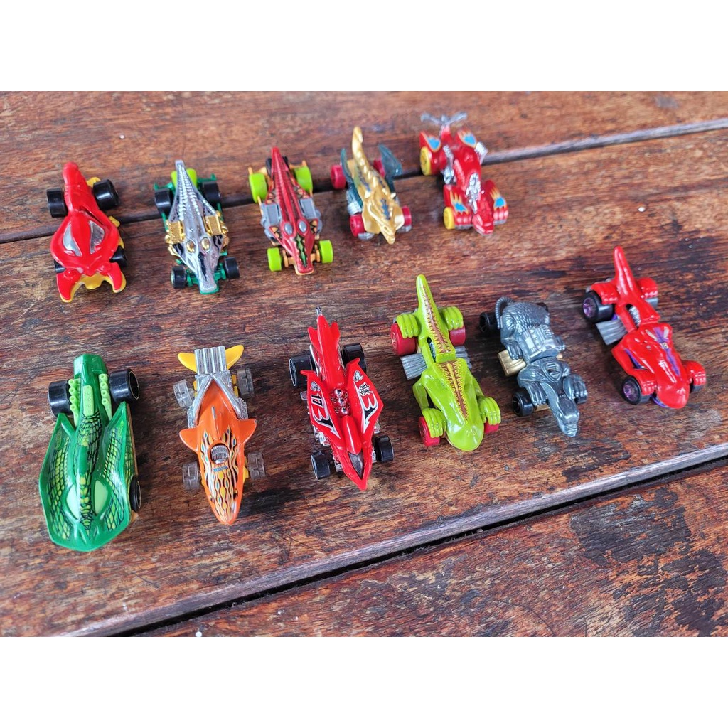 Hot Wheels - Fora do Blister - Criaturas - Ref4 (Super Stinger, Sharkruiser, Turbo Rooster, T ...