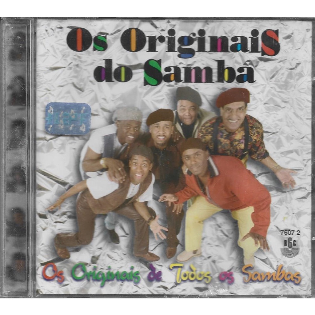 Os Originais do Samba - Cd Os Originais de Todos os Sambas - 1997 ...