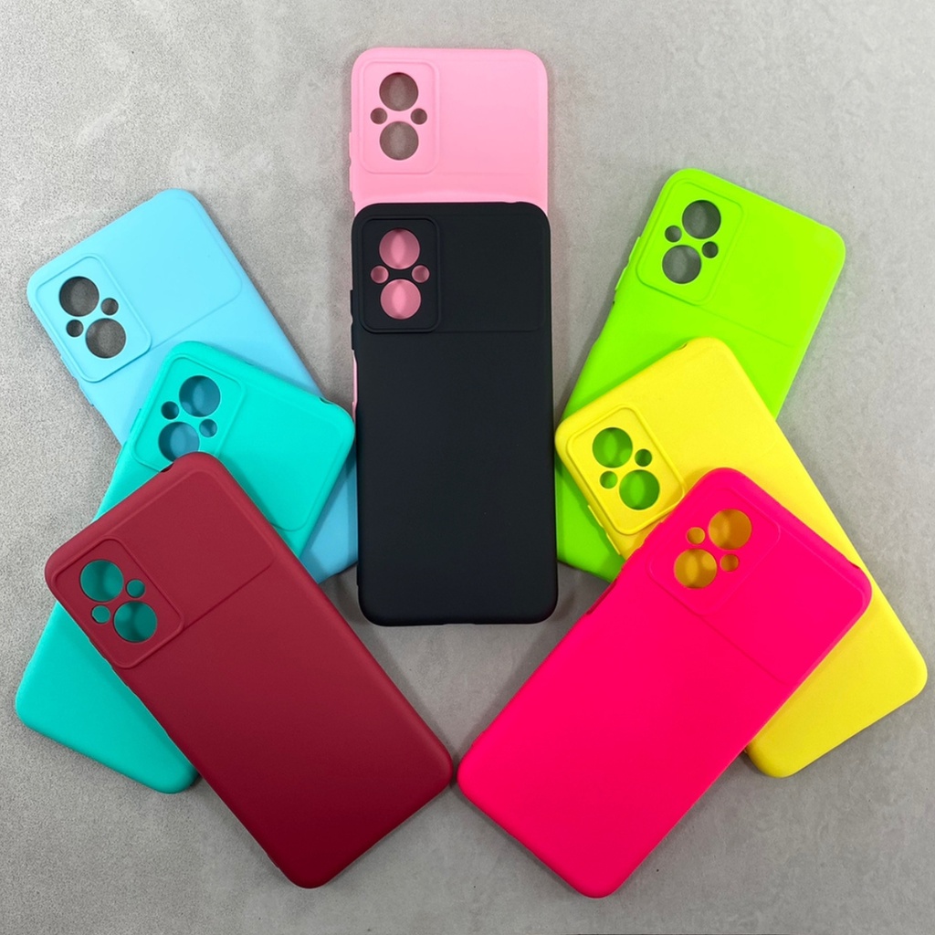 Capa Xiaomi Poco M5 Silicone Aveludada Protege Câmera Colorida Capinha Anti Impacto | Shopee Brasil