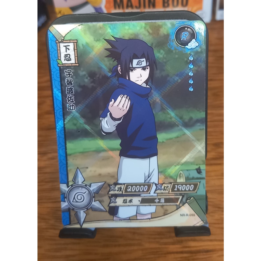 Carta Naruto Oficial Importada - Sasuke - NR-R 055 | Shopee Brasil