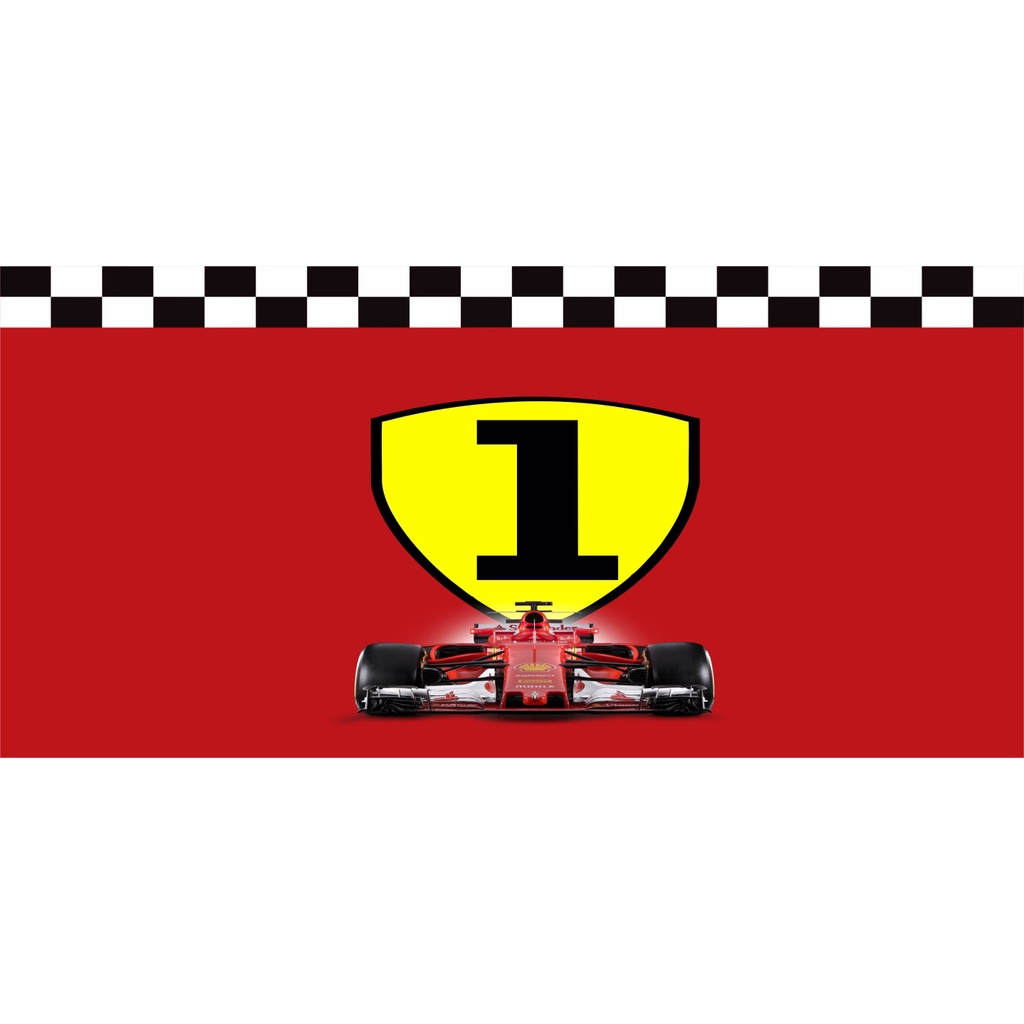 Saia para frente de mesa em lona Ferrari Formula 1 | Shopee Brasil