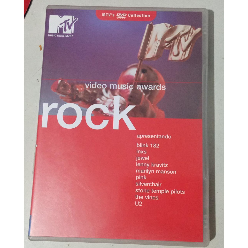 DVD- ROCK VIDEO MUSIC AWARDS MTV | Shopee Brasil