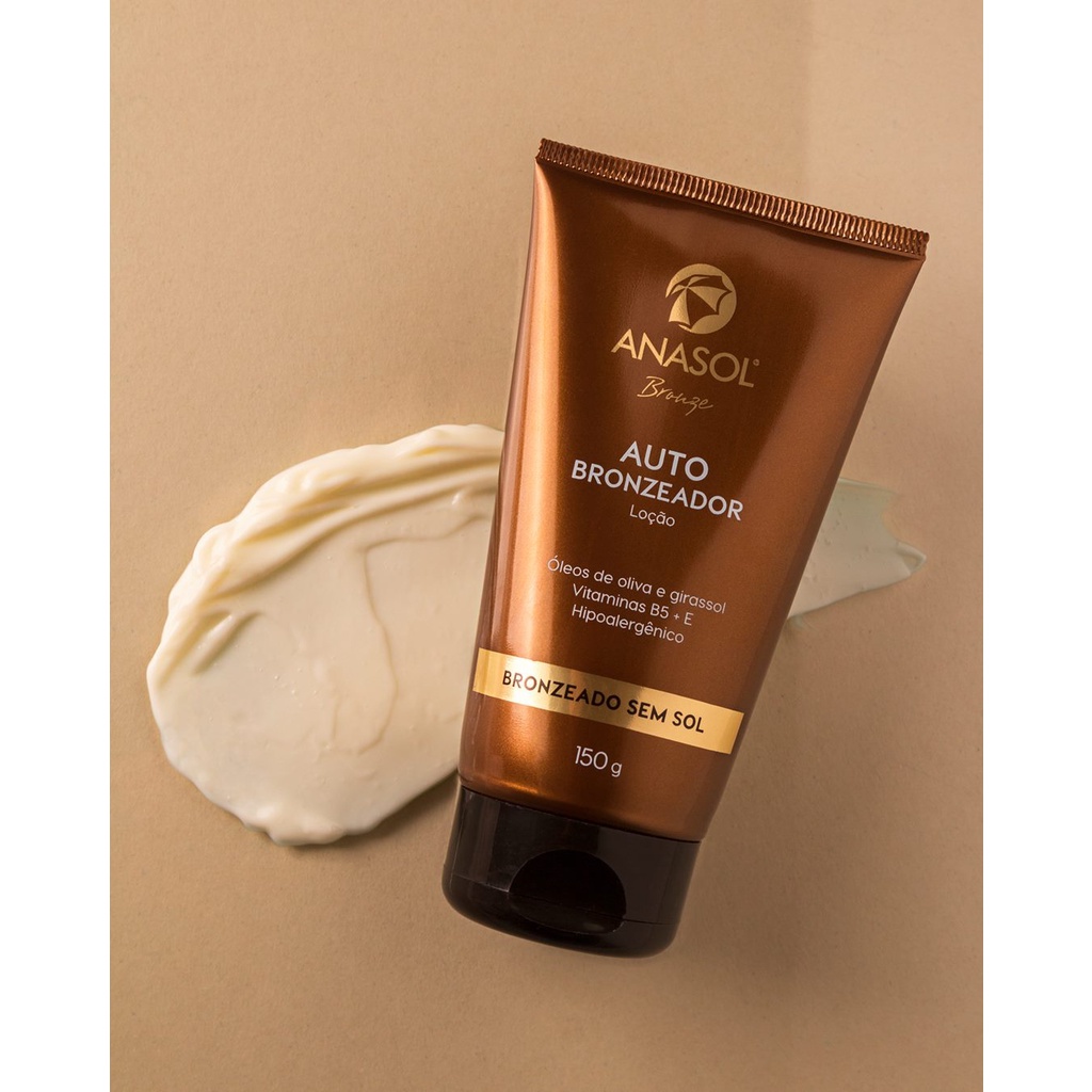 Autobronzeador Anasol Auto Bronzeador Bronzeado Sem Sol Bronze Rápido ...