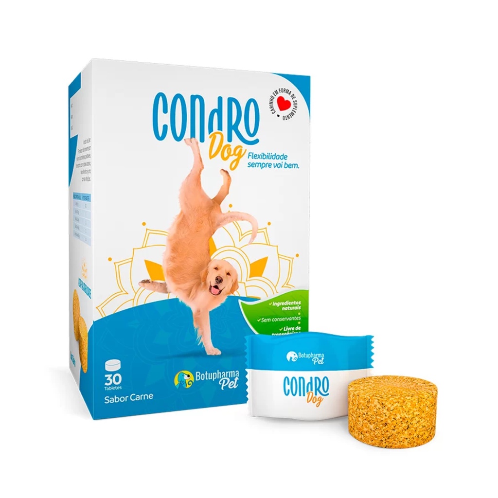 Suplemento Nutricional Condro Dog- Botupharma Pet | Shopee Brasil